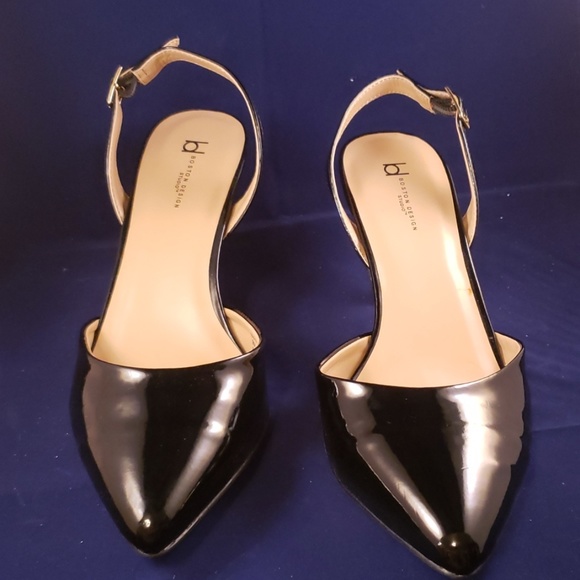 Boston Design Studio | Shoes | Slingback Pumps By Boston Design Studio ...